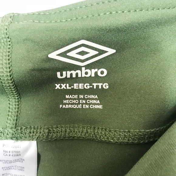 Umbro | Pants & Jumpsuits | Umbro Midrise Olive Green Leggings | Poshmark